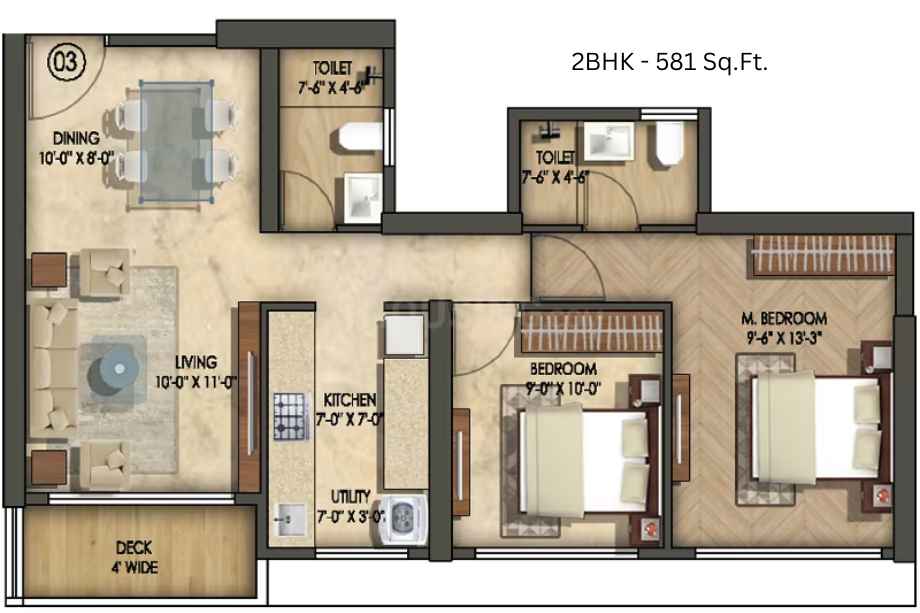 Runwal Timeless | 2 & 3 BHK Apart. in Wadala East